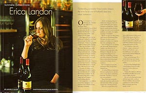 Sommelier Extraordinare: Erica Landon - Angela Allen